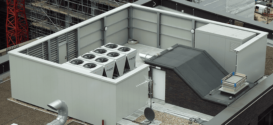 Acoustic Screens and Barriers - SPS Acoustic Screen - Acousticabs